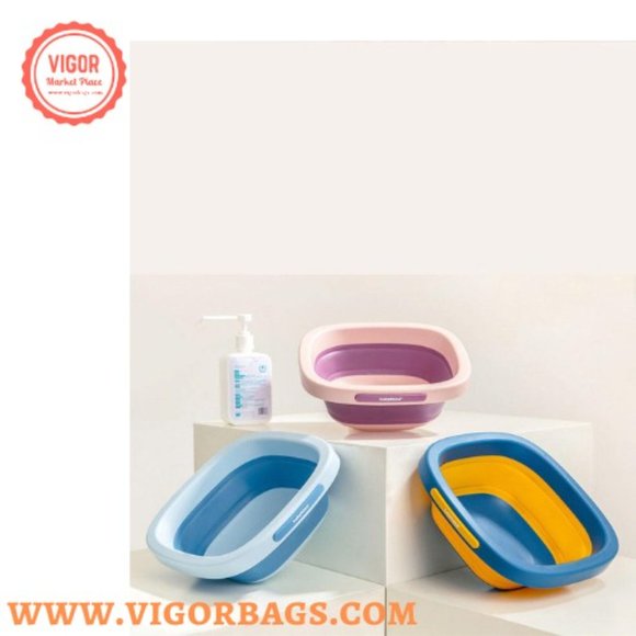 Vigor | Accessories | Multipurpose Folding Collapsible Wash Basin ...